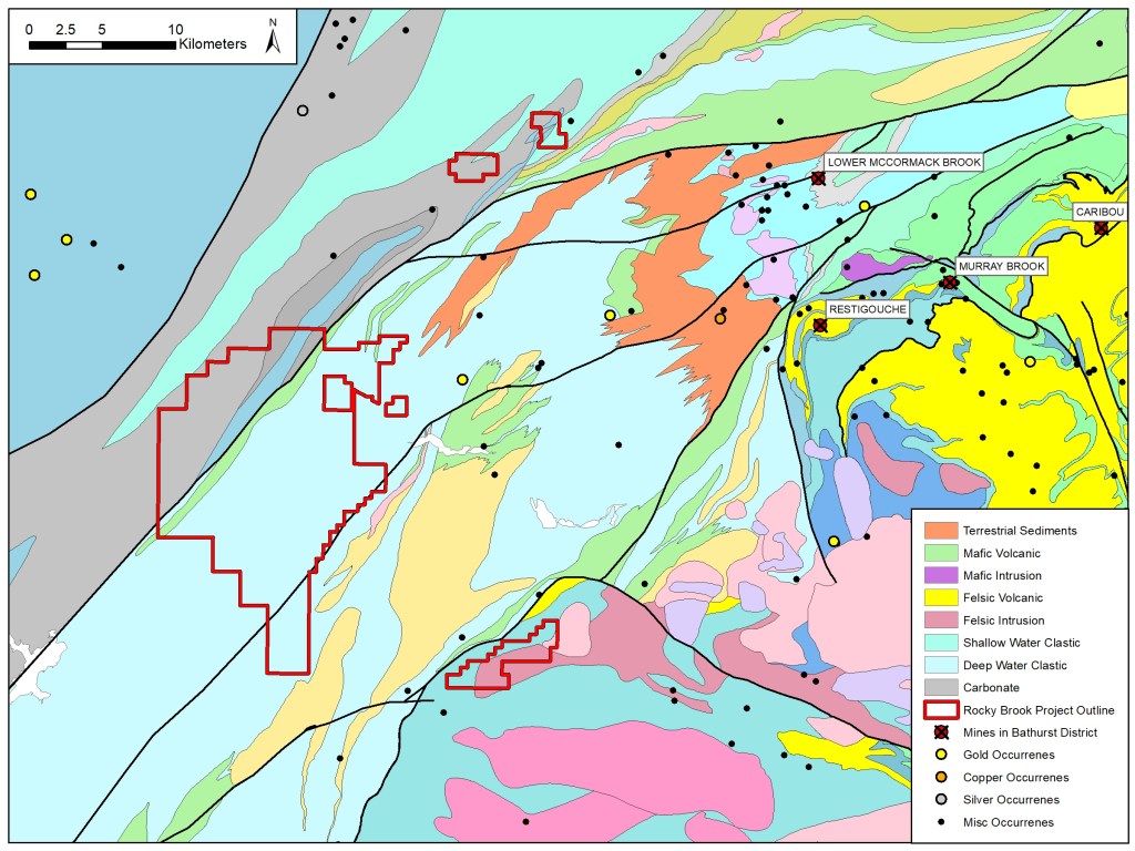 New Brunswick Mapping Projects – Jordan Harris Geological Services